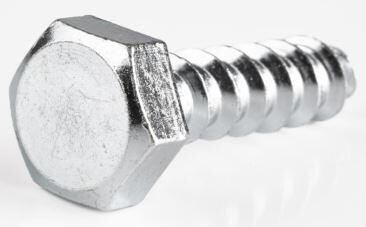 REYHER Sechskant-Holzschraube D 571 Stahl 10 x 40 FS galvanisch verzinkt (000571001040100040 ...