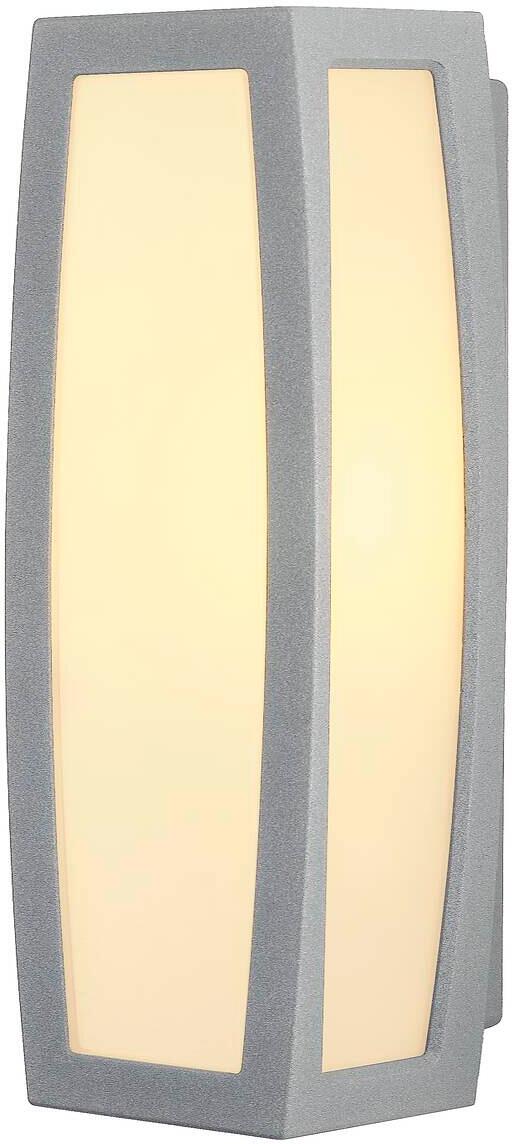 SLV MERIDIAN BOX Outdoor Wandleuchte, E27, TC-(D,H,T,Q)SE, IP54, max ...