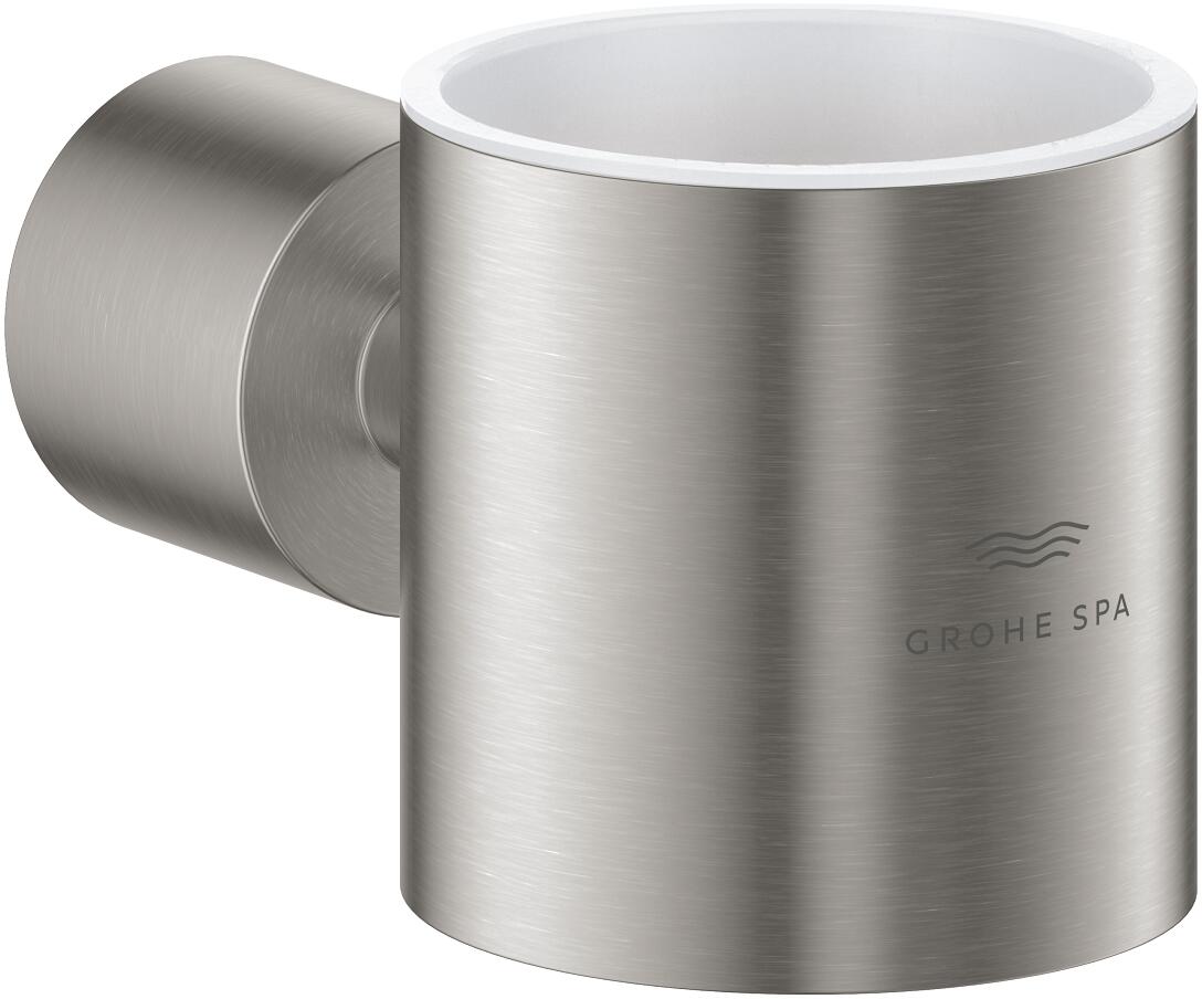 GROHE Atrio Halter, für Glas oder Seifenspender, supersteel (40884DC0 ...