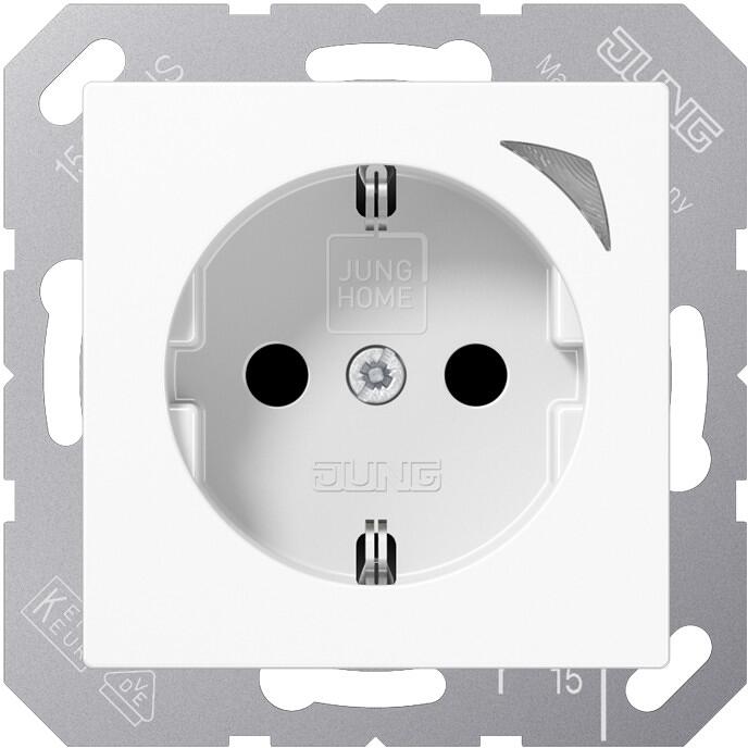 JUNG BTA1521SWW JUNG HOME SCHUKO Steckdose 16 A 250 V ~, mit ...