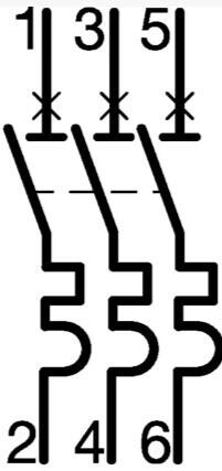 Hager MM501N Motorschutzschalter Baugrösse 1, 0.1-0.16A 2.5M bei 230 ...