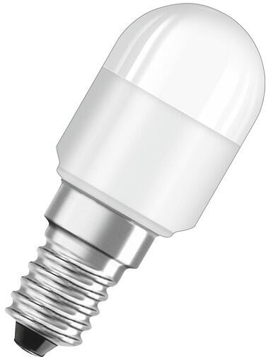 LEDVANCE LED Special T26 20 200° P 2.3W 865 Frosted E14 LED-Speziallampe, 200lm, 6500K (LED T26 ...