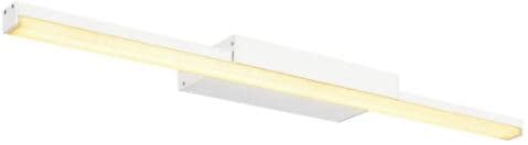 SLV GLENOS 60 Spiegelleuchte, LED, weiß, CCT switch 3000/4000K (1003507 ...