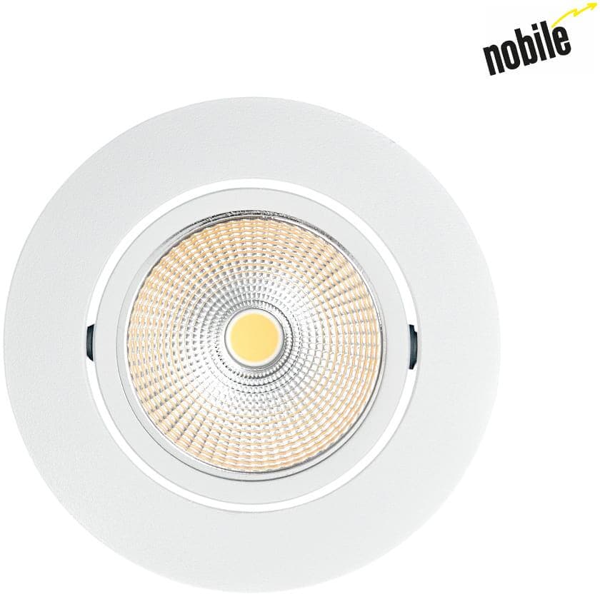 NOBILE LED Downlight ECO Flat BIO, COB LED, schwenkbar 5068 ECO Flat ...