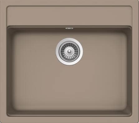 Schock Mono N-100-U Granitspüle mit Ablauffernbedienung, Cristadur Green Line, Einzelbecken, mit ...