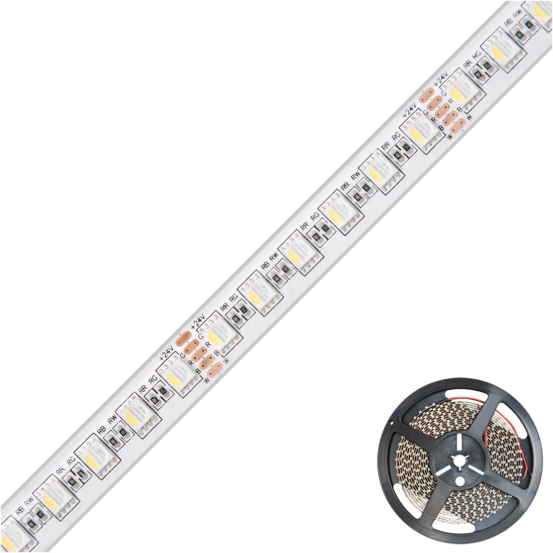 EVN SB-Serie High Temperature LED-Strip, IP67, 24V/DC, 5m-Rolle, RGB+W ...