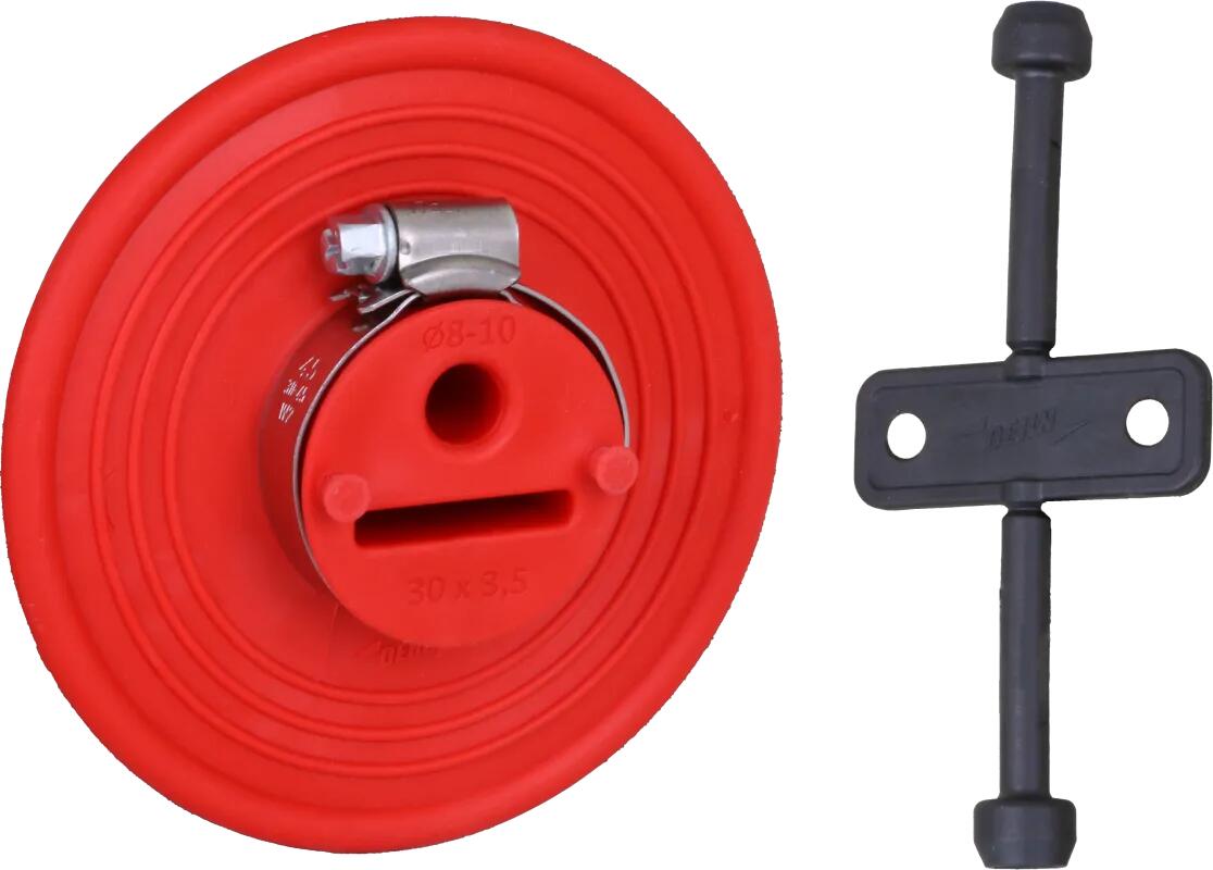 Dehn DM RD8.10 FL30X3.5 D114MM TPE druckwasserdichte Dichtmanschette (478597) Elektroshop Wagner