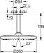 GROHE Tempesta 250 Kopfbrauseset, 1 Strahlart, EcoJoy, chrom (26669000 ...
