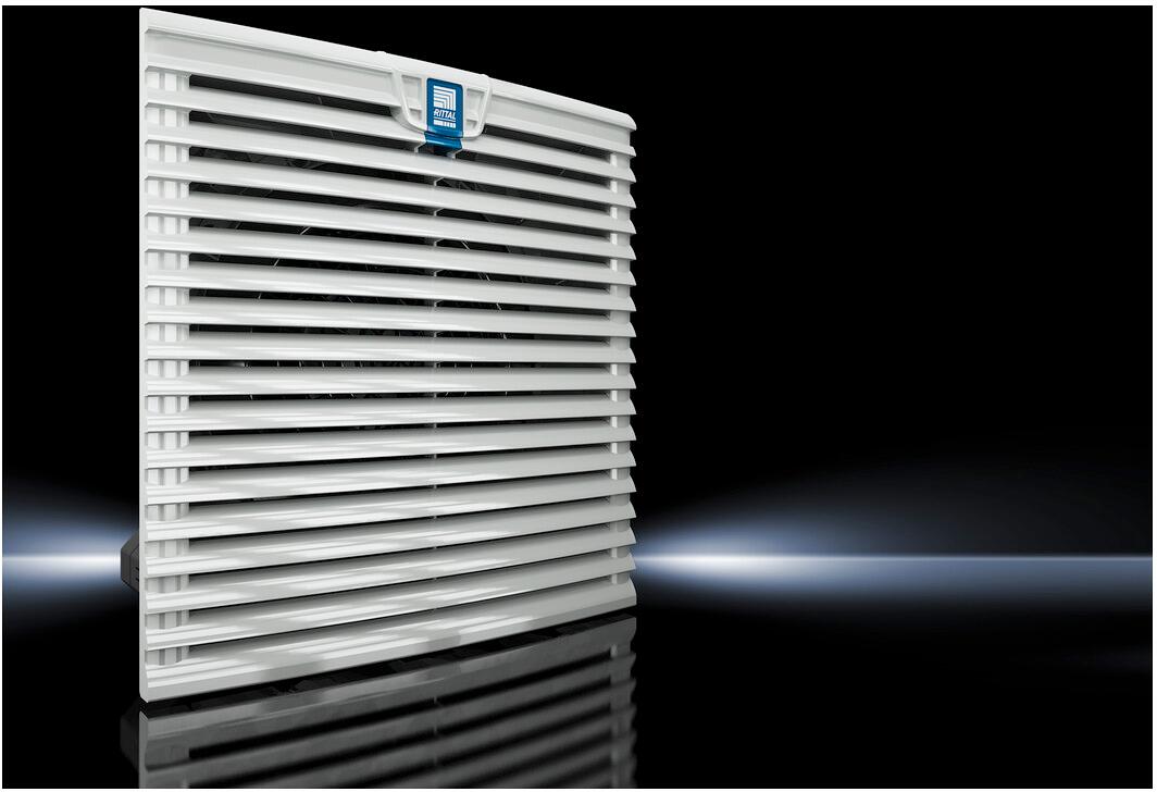 Rittal SK 3239.124 Filterlüfter TopTherm, 100 m³/h, 24 V (DC), BHT: 204 ...