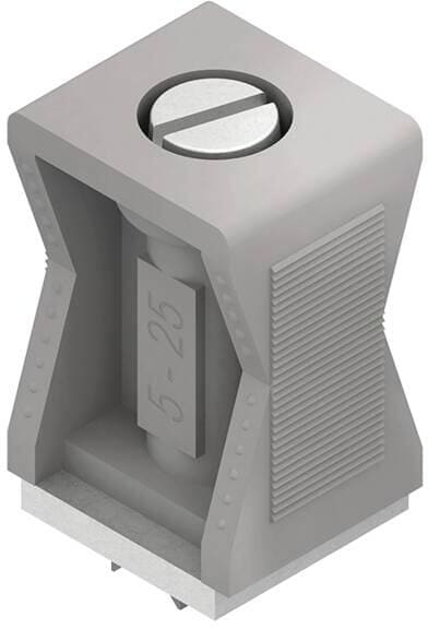 Niedax B293 Reihenschelle, für Leitungs-Dm. 13-38mm PS Kunst ...