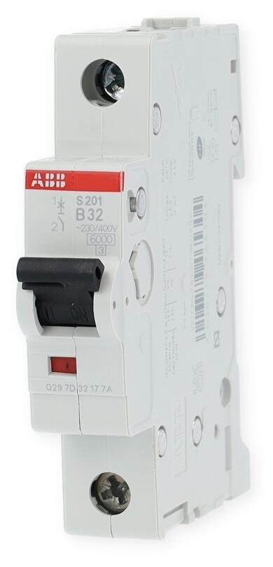 ABB S201-B32 pro M Compact Sicherungsautomat, 1-polig, 32A, 4kV (2CDS251001R0325) Elektroshop Wagner
