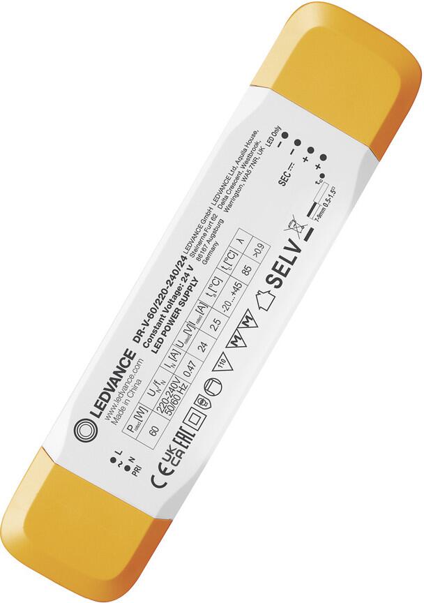 LEDVANCE LED DRIVER VALUE -60/220-240/24, Kunststoffgehäuse ...