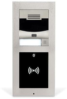 2N 9155101C Türsprechanlage IP Verso Haupteinheit, mit Kamera, nickel ...