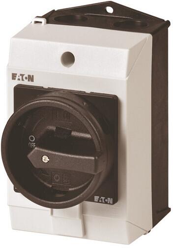 Eaton P3-63/I4/SVB-SW Hauptschalter, P3, 63 A, Aufbau, 3-polig Elektroshop Wagner