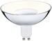 Paulmann LED Reflektor 3-Step-Dim GU10 230V 360lm 4,9W 3000K, dimmbar, silber/weiß (28792 ...