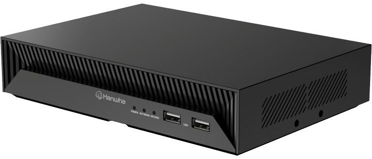 Hanwha Vision XRN-426S-1T Netzwerkrekorder, 4CH AI, 4 PoE (LAN, 10/100 ...
