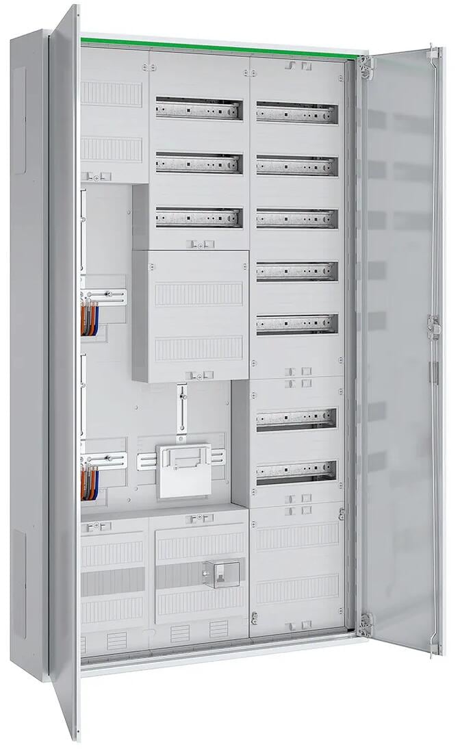 ABN ABNRS309Z1412 Zählerschrank, 3Pkt, 2Z, 1T, 1V, 1APZ, HLAK, IP44 ...