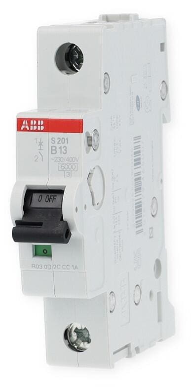 ABB S201-B13 pro M Compact Sicherungsautomat, 1-Polig, 13A, 4kV (2CDS251001R0135) Elektroshop Wagner