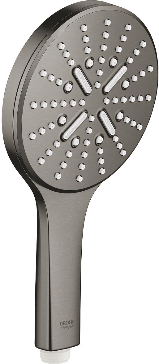 GROHE Rainshower Smartactive 130 Handbrause, 3 Strahlarten ...