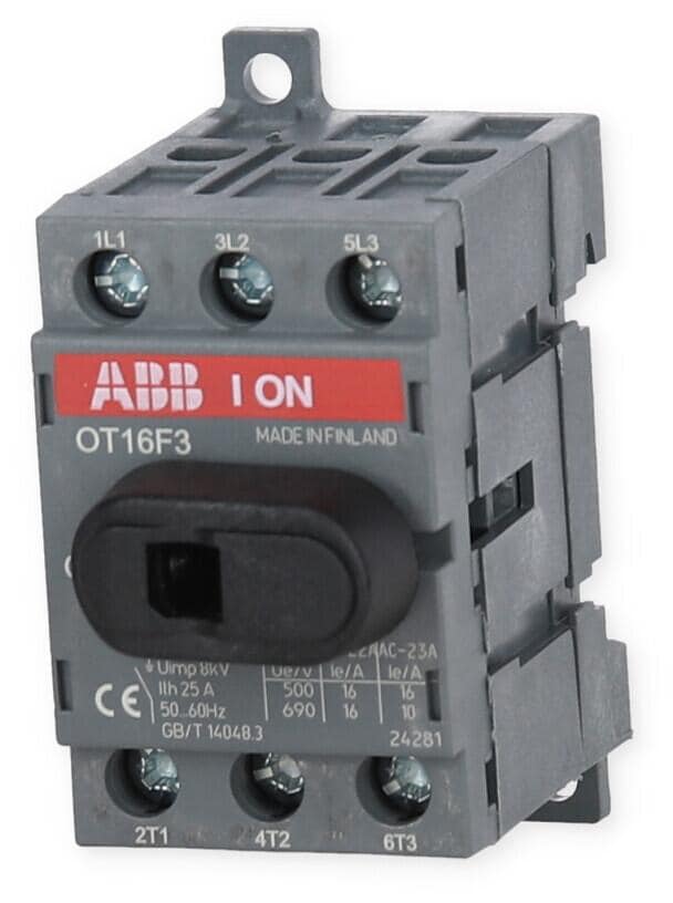 ABB OT16F3 Lasttrennschalter, 3-polig (1SCA104811R1001) Elektroshop Wagner