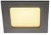 SLV FRAME BASIC LED Einbauleuchte, 3000K, schwarz matt, Set, 8,3W, inkl ...