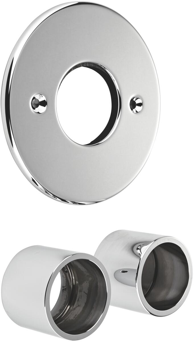 GROHE Rosette 43934, für Controecon UP Durchgangsventil, chrom ...