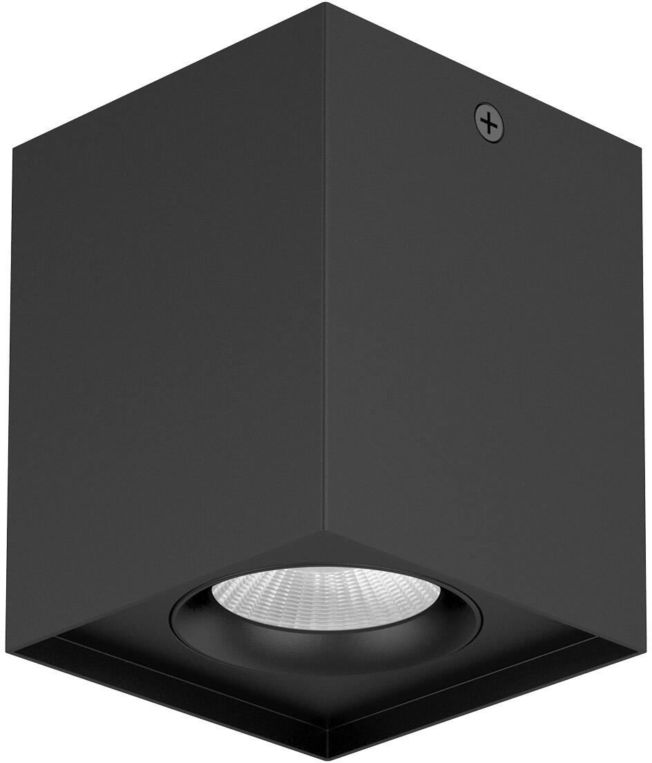 EVN Deckenanbauleuchte, kardanisch schwenkbar, quadratisch, IP20, 200-240V, 10W, 3000K, 900lm ...