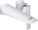 GROHE Allure Brilliant 2-Loch-Waschtischbatterie, Wandmontage ...