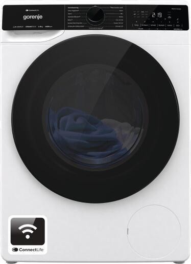 Gorenje WPNA84ATSWIFI3 8kg Frontlader Waschmaschine, 60 cm breit, 1400 ...