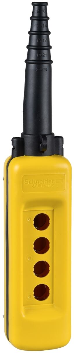 Schneider Electric Leergehäuse für Hängetaster XAC-A, 4 vertikale ...