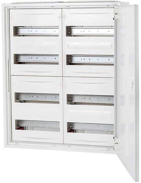 f-tronic FV2-4 Feldverteiler, AP, 2-feldrig, 4-reihig, weiß (7110223 ...