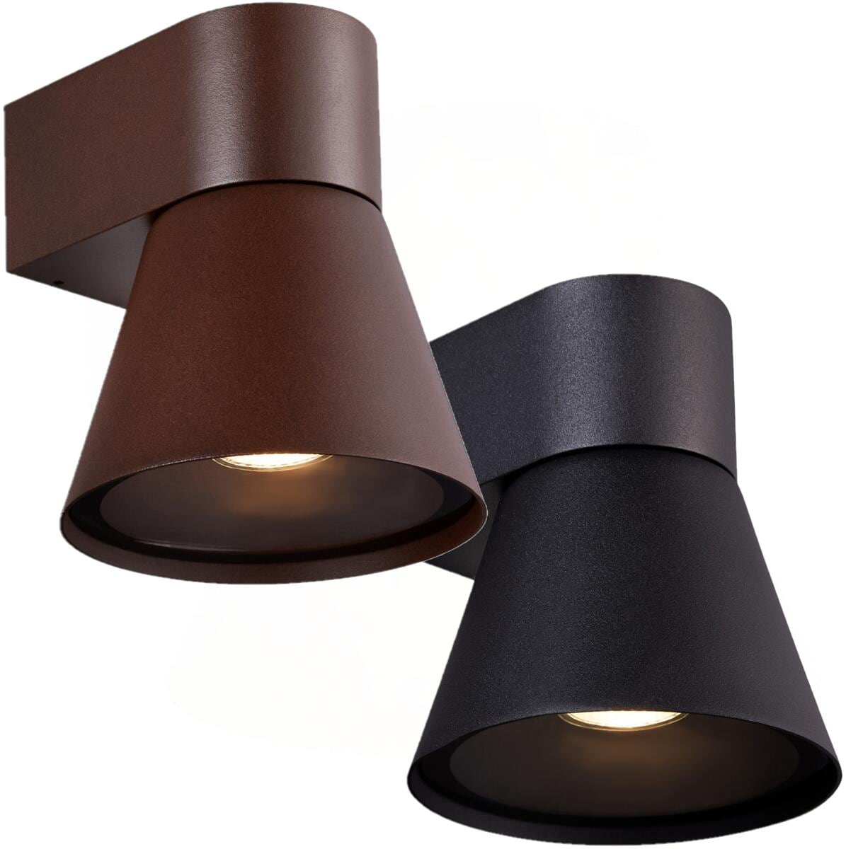 Nordlux Kyklop Cone Wandleuchte, GU10, IP54, Aluminium Elektroshop Wagner