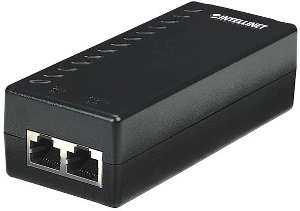 Intellinet PoE Injektor 1 Port 48 V DC 15,4W, schwarz (524179 ...
