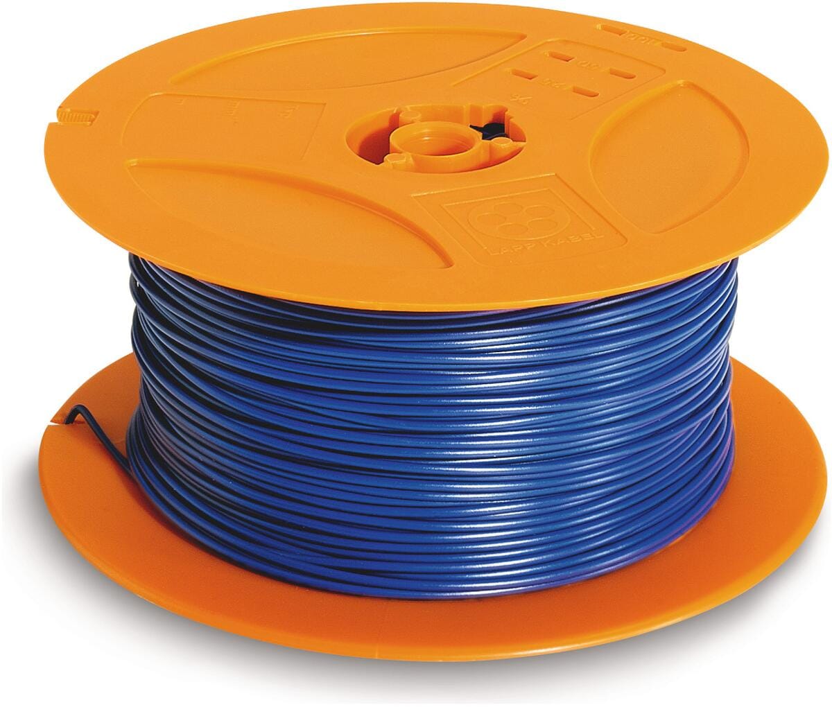 Lapp H07V-K 1x2,5 WH Einzelader Anschlussleitung, 2,5mm², weiß, Spule, 100m (4520052S/100 ...