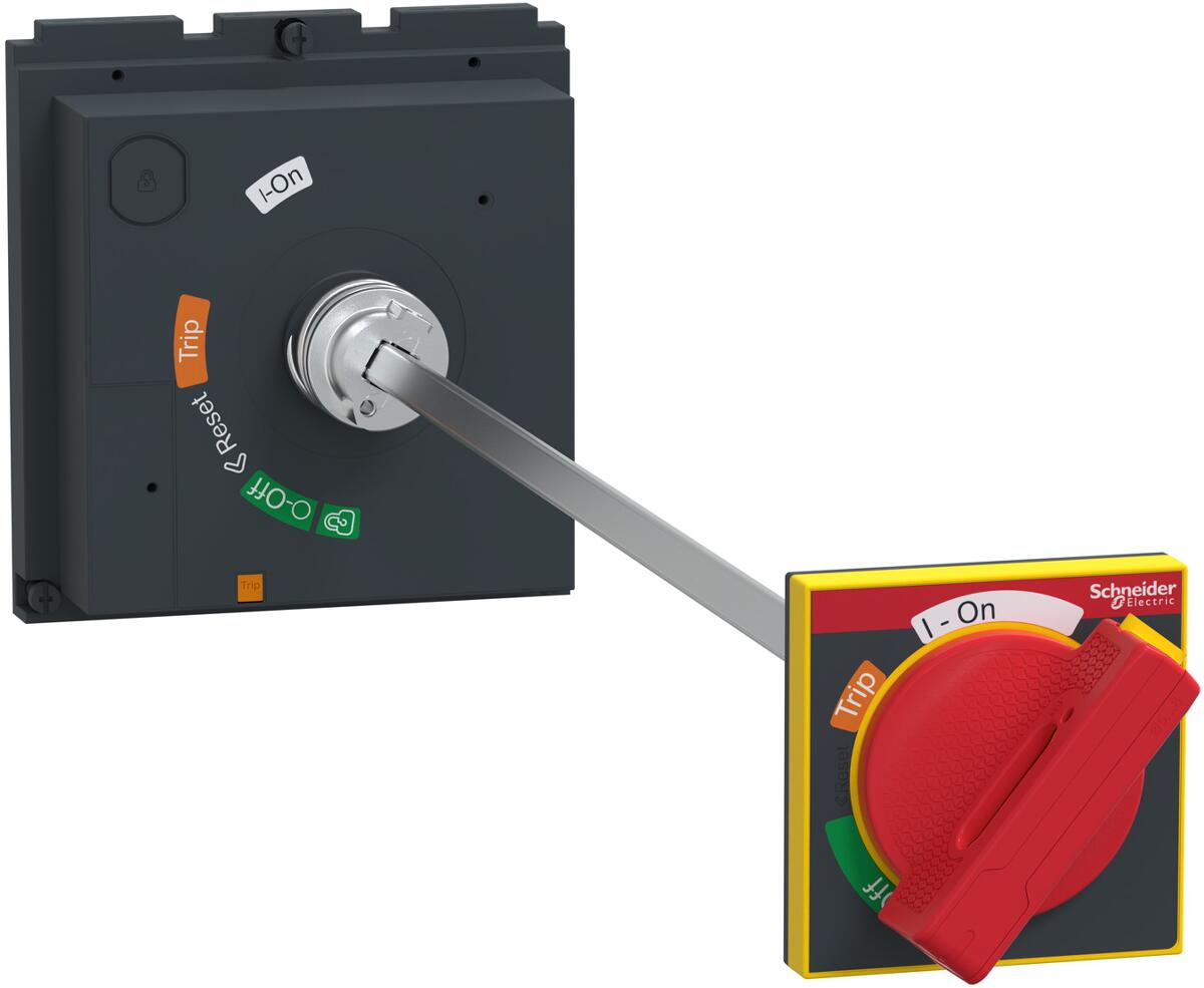 Schneider Electric LV432600T Drehantrieb mit Türkupplung, Griff rot ...