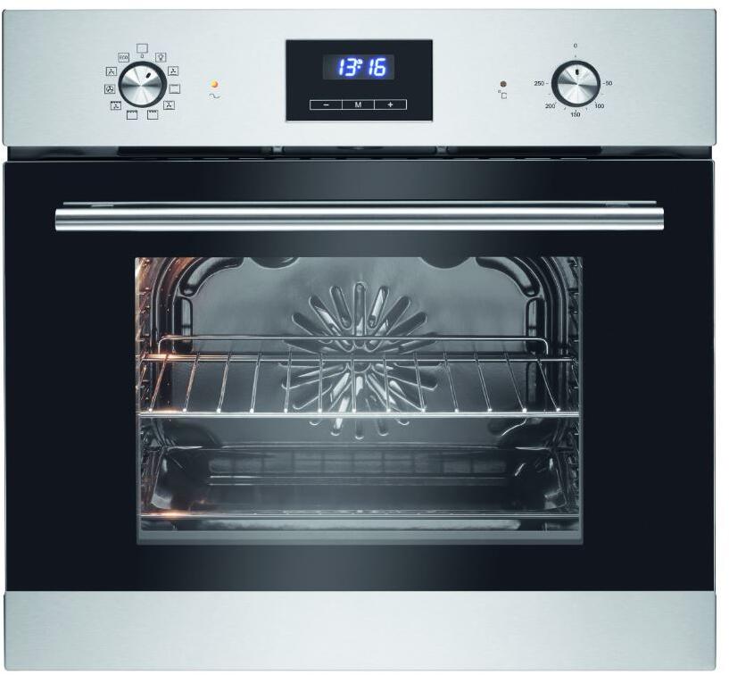 Bomann EBO 7909 IX Einbaubackofen, 59,5 cm breit, 56 L, Grillfunktion ...