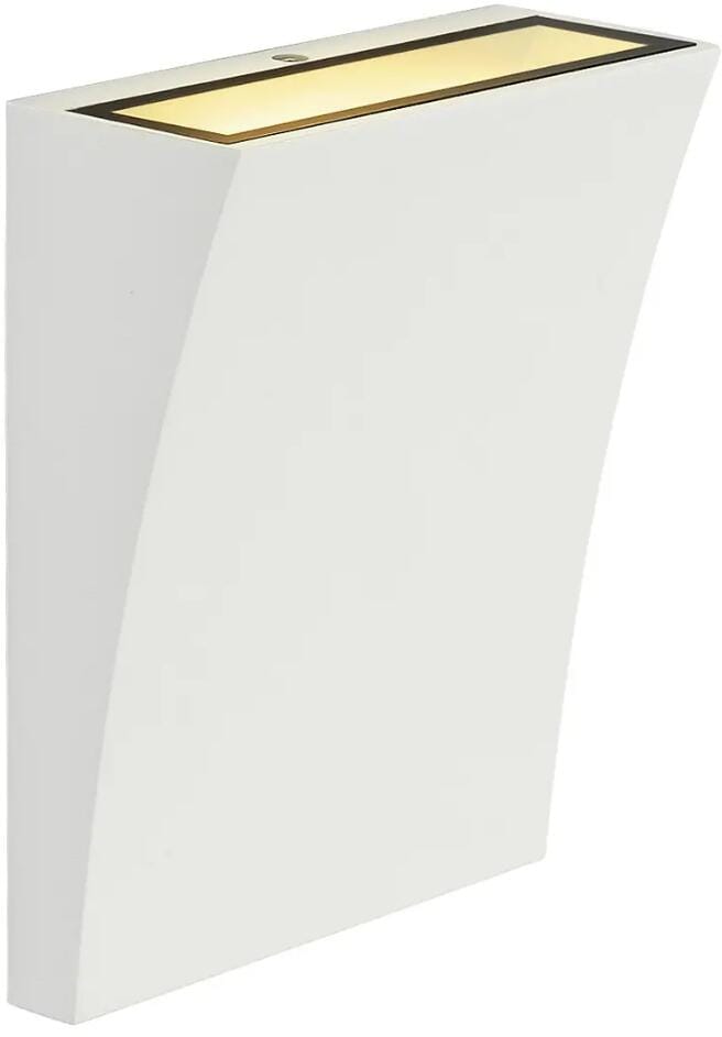 SLV DELWA WIDE LED Outdoor Wandleuchte, 3000K, 100°, weiß, IP44 ...