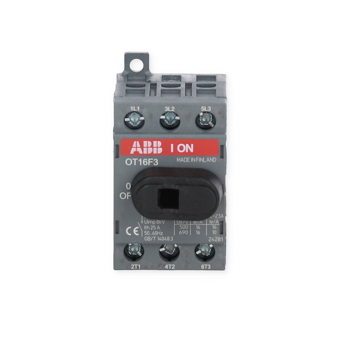 ABB OT16F3 Lasttrennschalter, 3-polig (1SCA104811R1001) Elektroshop Wagner