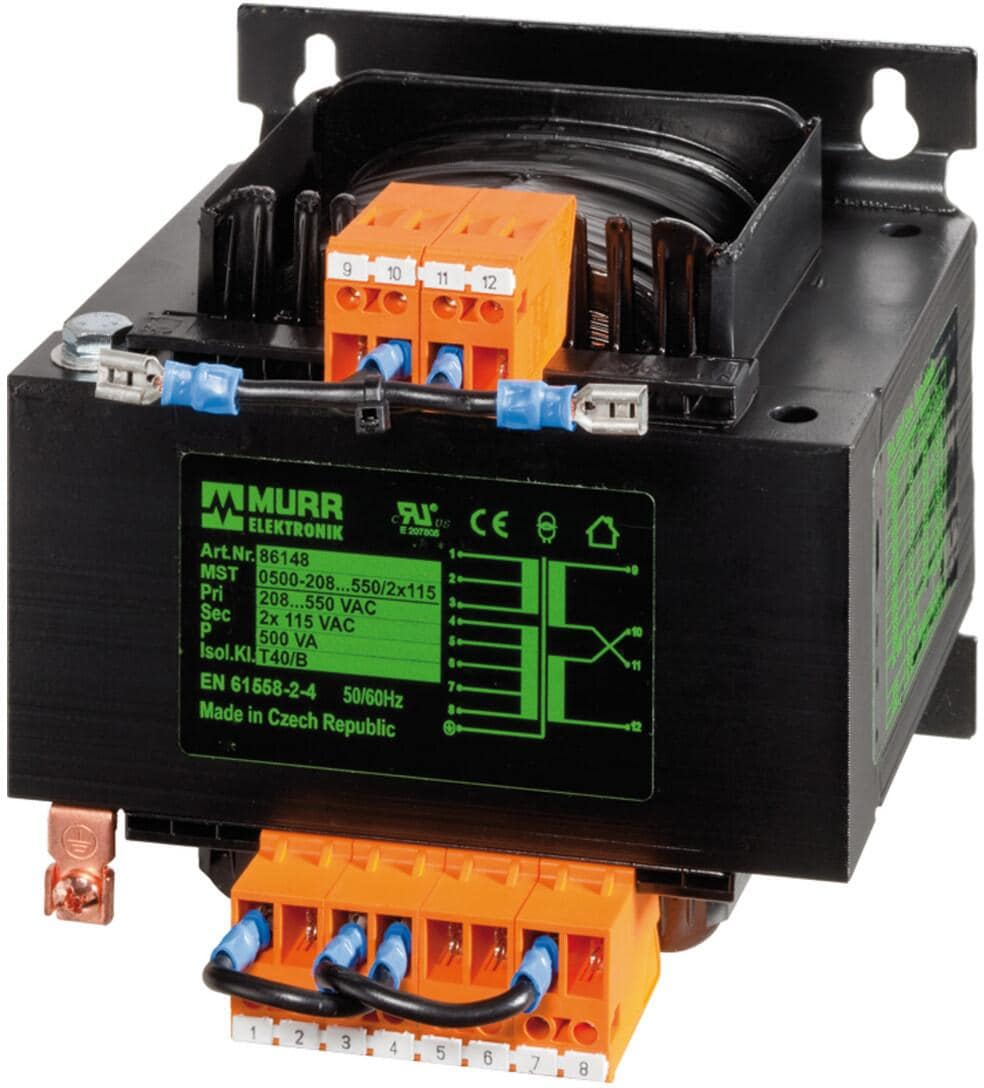 Murr 86156 MST Einphasen-Steuer-/Trenntransformator, 4000VA Elektroshop ...
