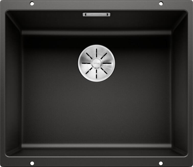 Blanco Subline 500-U Granitspüle, schwarz (525995) Elektroshop Wagner
