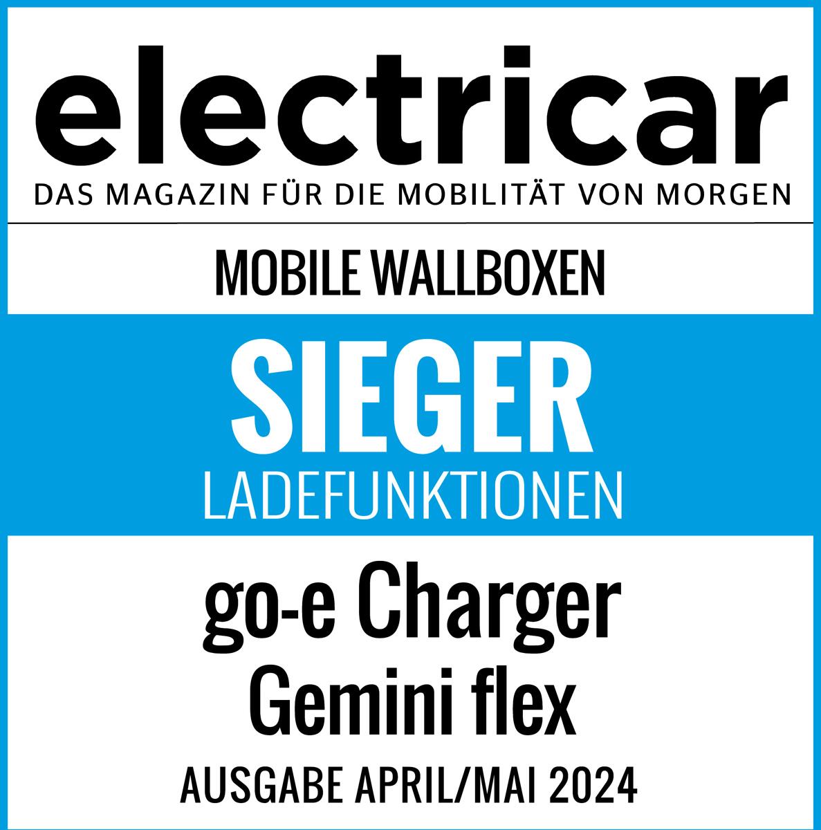 go-e Charger Gemini flex Wallbox 11kW, 16A, weiß (CH-04-11-01 ...