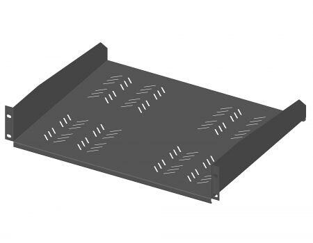 Enoc MHF 19370-S 19z Fachboden 2HE, 445x370mm, 30kg, schwarz (50577 ...
