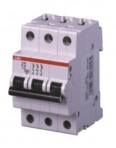 ABB S203-C40 Leitungsschutzschalter C40 A, 3- polig 6kA, Serie S201 Elektroshop Wagner