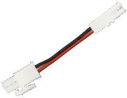 NOBILE Adapter Mini-AMP Adapter auf AMP-Stecker, rot schwarz ...