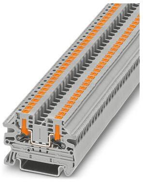 Phoenix Contact PTV 2,5 Durchgangsklemme, 800V, 0,14-4mm², 24A, grau ...