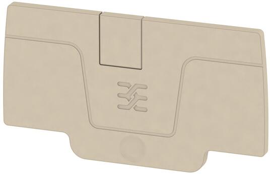 Weidmüller AEP 2C 4 Abschlussplatten für A2C-Reihe, beige (2051680000 ...