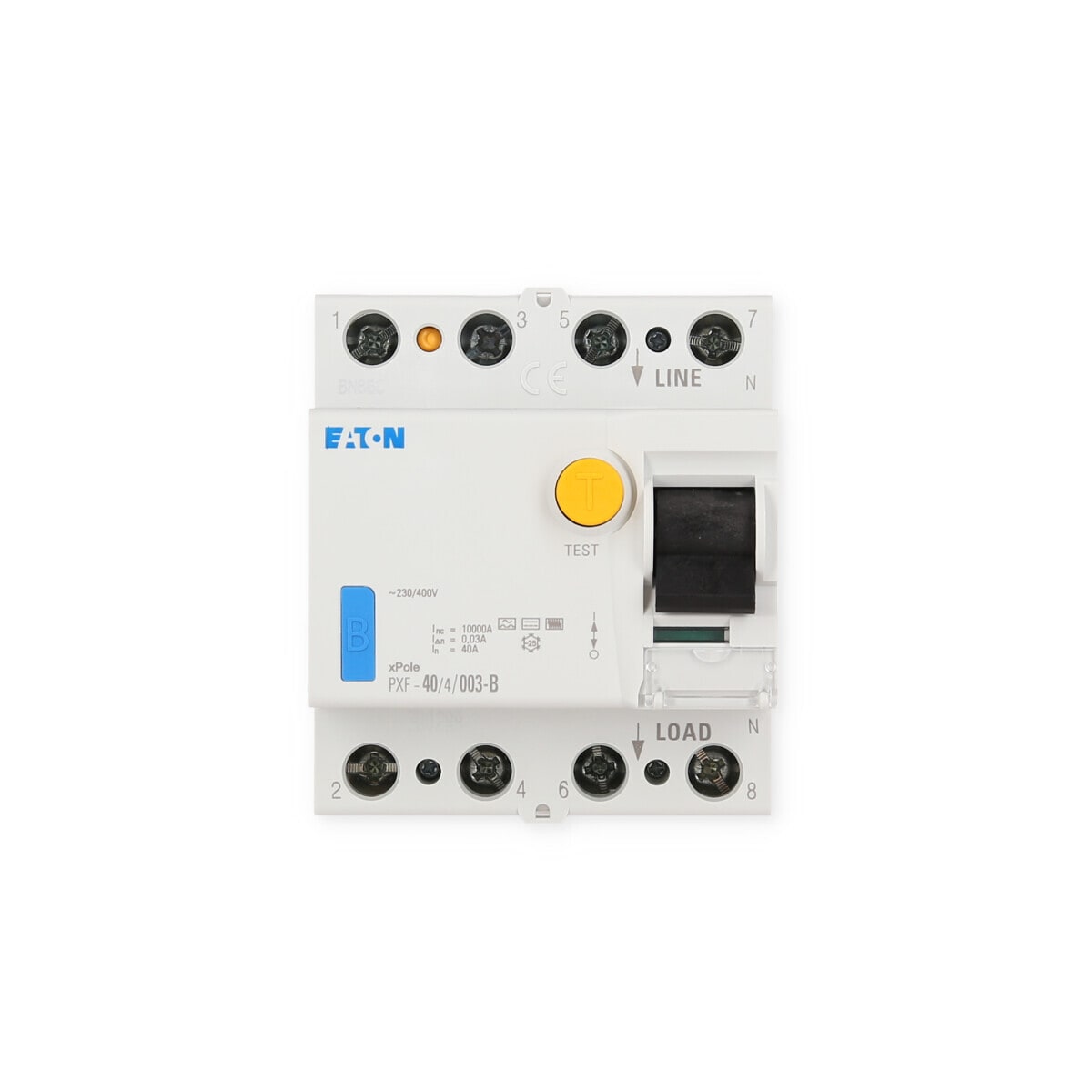 Eaton PXF-40/4/003-B - FI-Schalter, allstromsensitiv, 40A, 4-Polig, 30mA, Typ B, 1 Stück (300299 ...