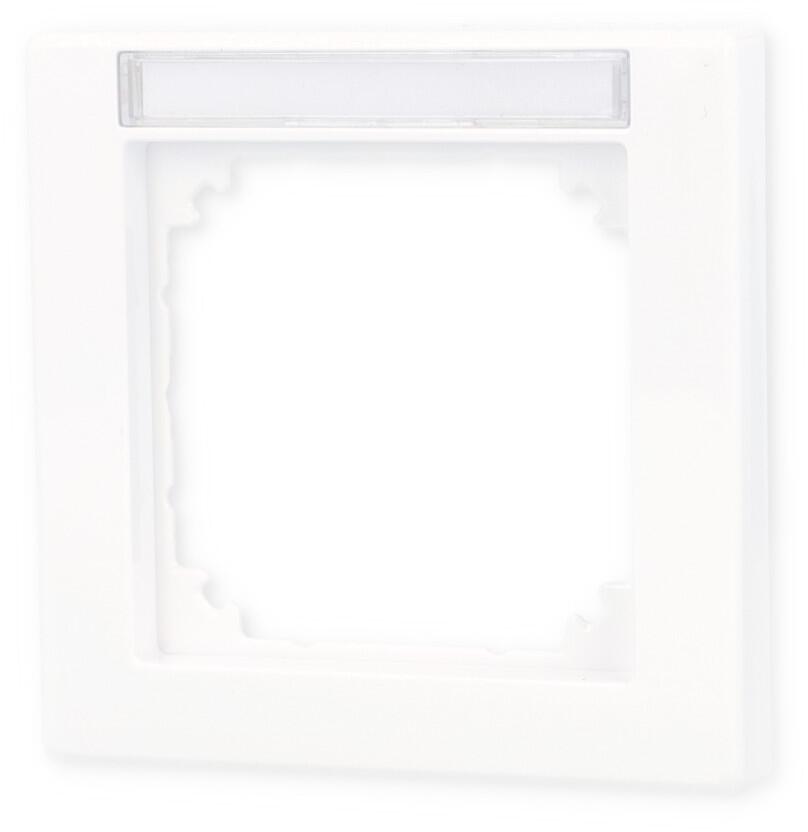 Merten 470125 Rahmen, System M-Smart, 1fach mit Beschriftungsträger ...