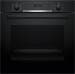 Bosch HBA514BB3 Serie 4 EEK: A+ Einbaubackofen, 71 L, 60 cm breit, 3D ...