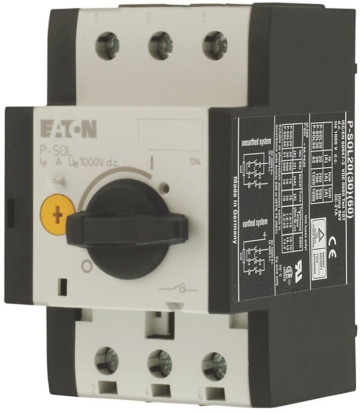 Eaton P-SOL30 DC-Lasttrennschalter, 30A (120935) Elektroshop Wagner